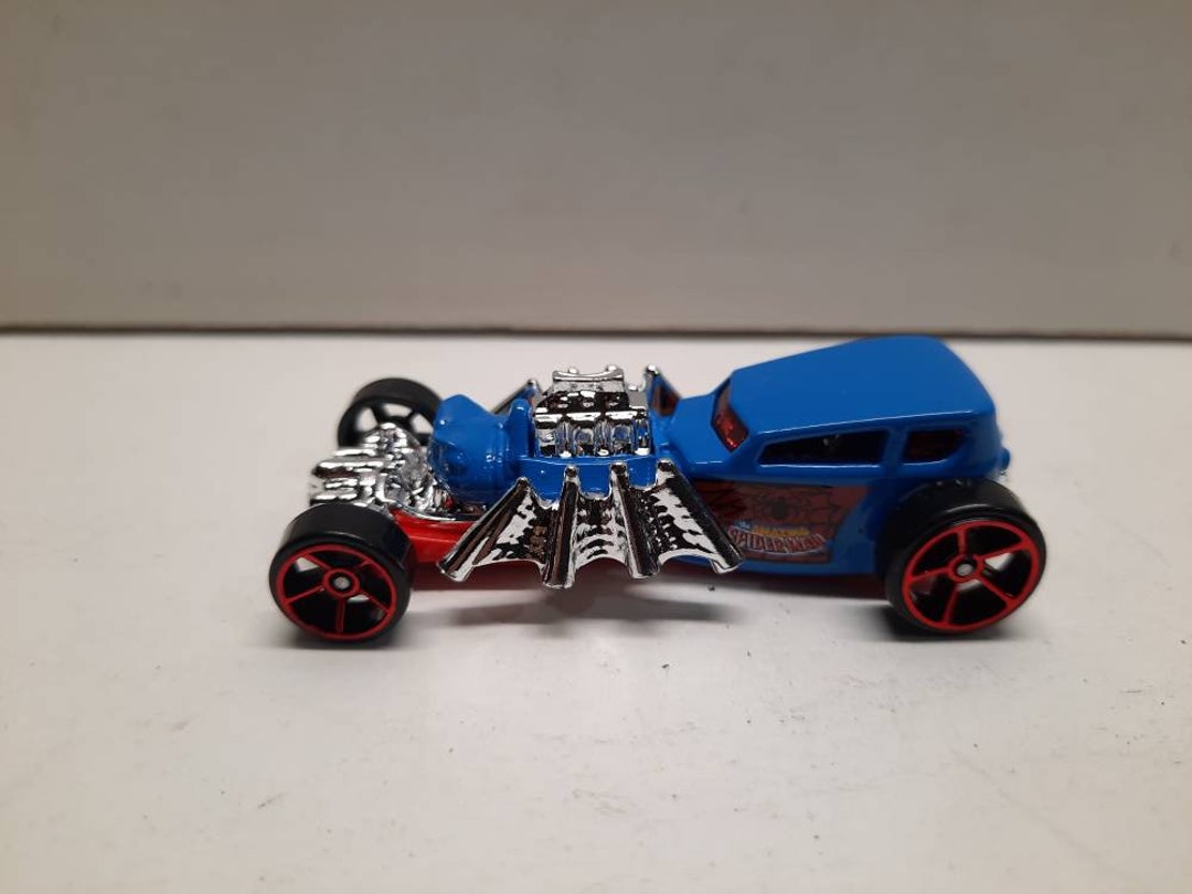 Hot Wheels Spiderman Hot Rod Car Diecast Car. - Etsy