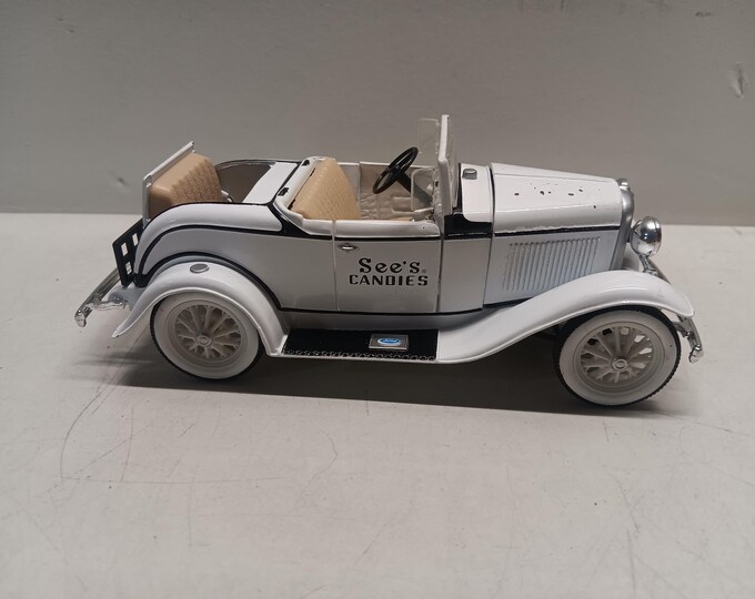 Ertl 1930 Ford Model a Sees Candies Car Die Cast Coin Bank Made in ...