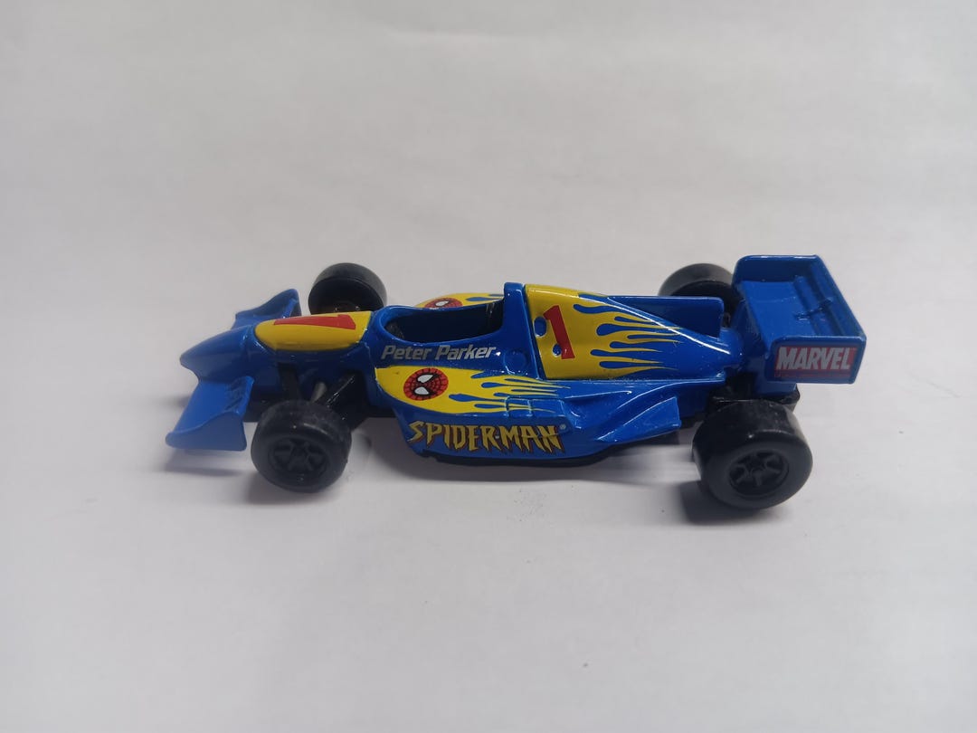 Maisto Spider-man Spiderman Indy Race Car Diecast Car - Etsy