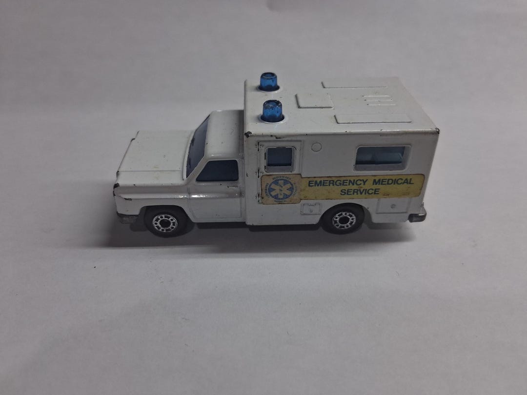 Matchbox Superfast Ambulance Emt From 1977 Metal Diecast Car - Etsy