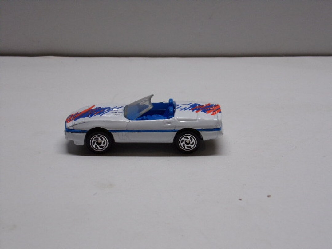 Matchbox 1987 Corvette Convertible From Diecast Car. - Etsy