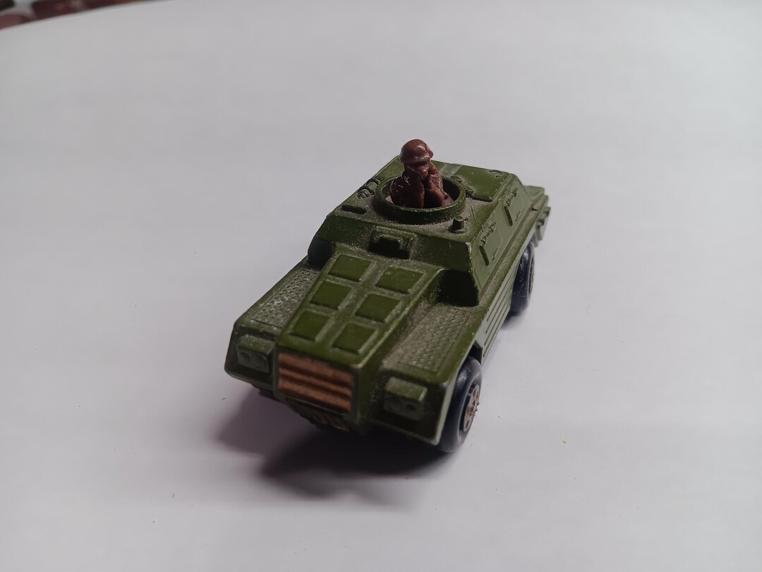 Matchbox Rolomatics No 28 Stoat Armoured Car Diecast Car 1973 - Etsy