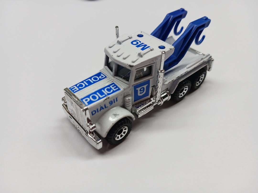 Matchbox Peterbilt Semi Police Tow Truck Wrecker From 1981 - Etsy