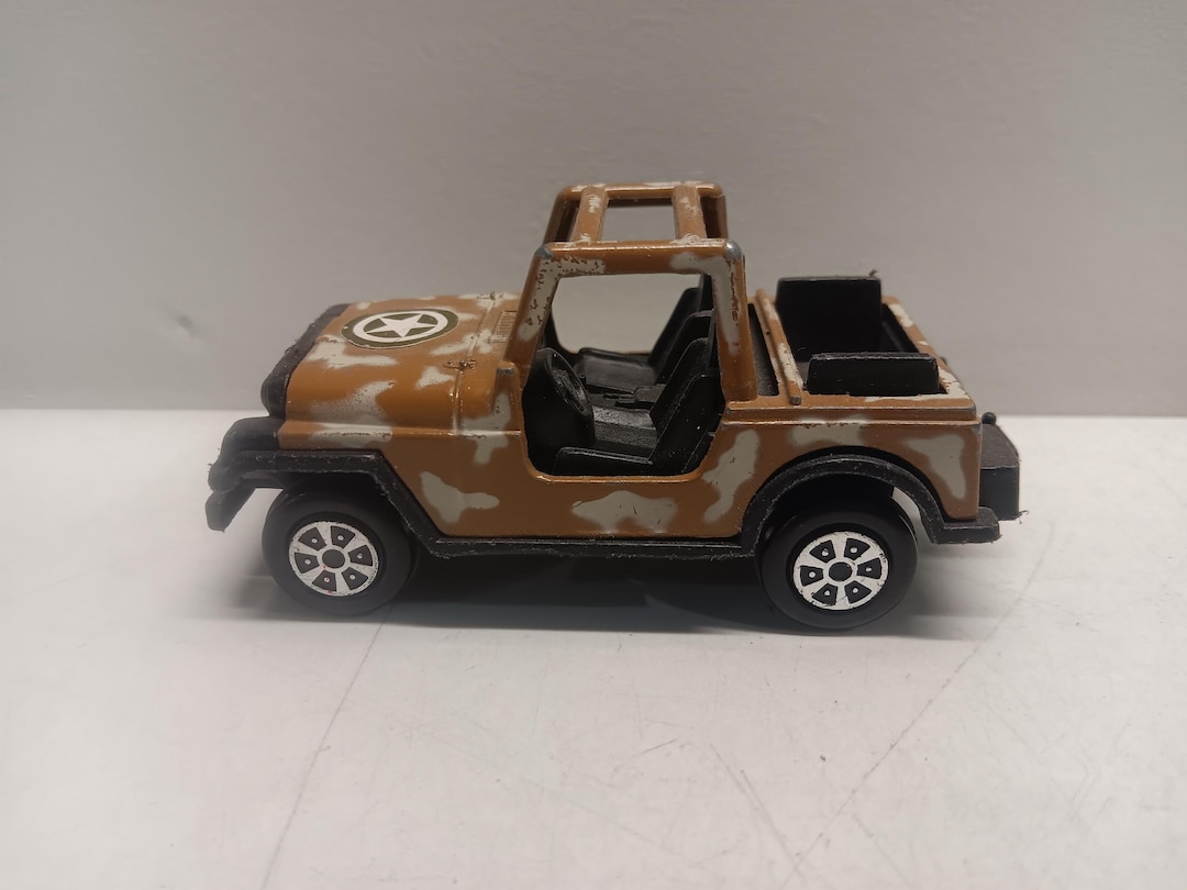 Tootsie Toy Army Cj7 Jeep From 1970s Diecast Car - Etsy