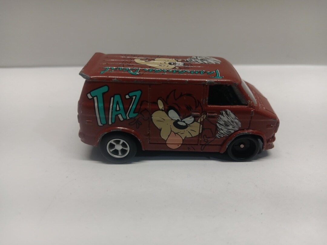 Taz Chevy Van Racing Champions 1980s Diecast Car - Etsy