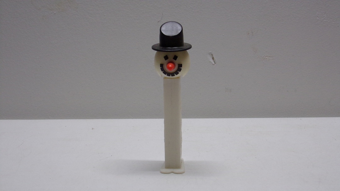 Snowman Pez Despensor Made in Slovenia . 1980s - Etsy