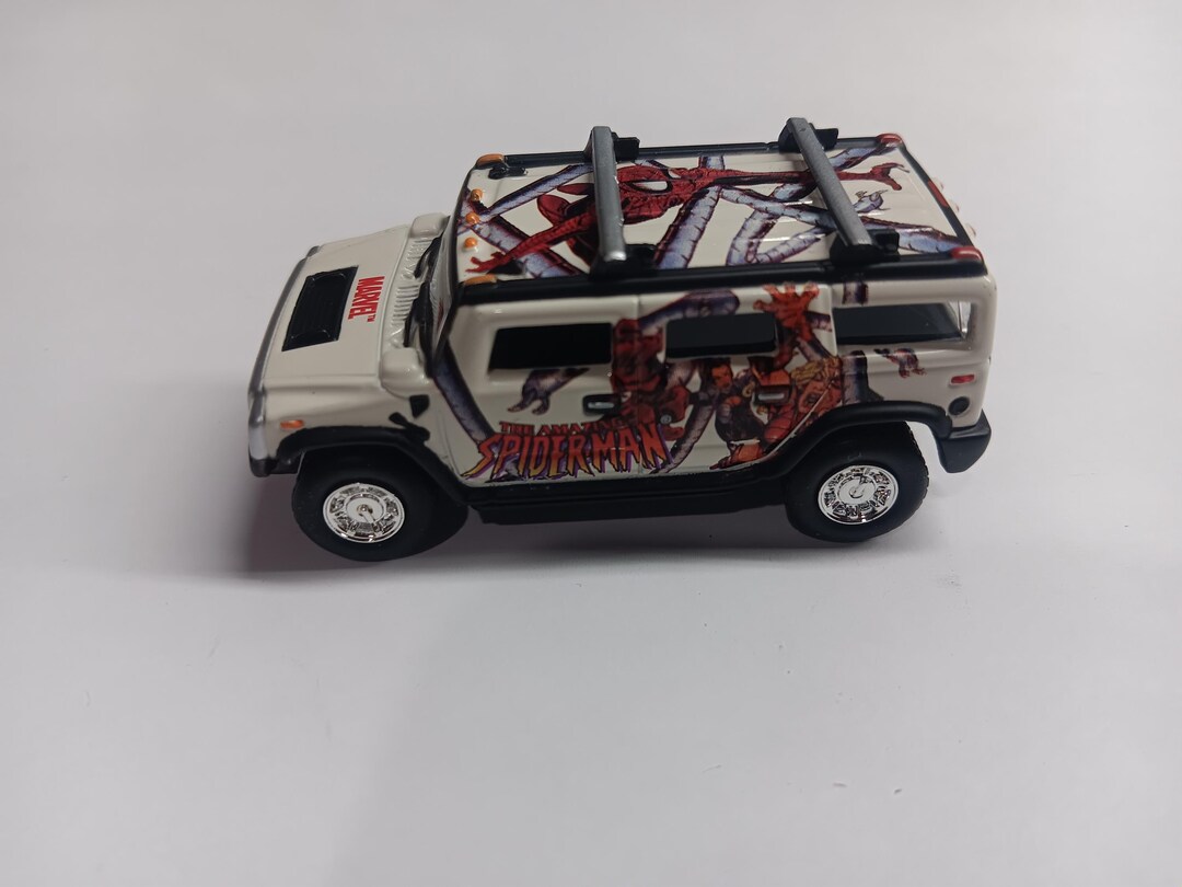 Johnny Lightning Hummer Humvee Spider Man Diecast Car. - Etsy