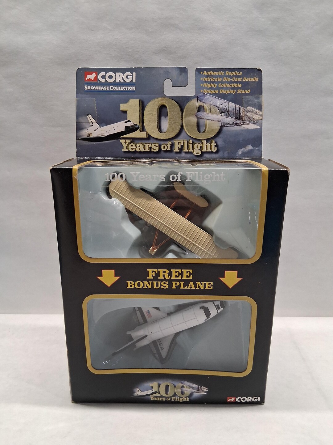 Corgi 100 Years of Flight Navy F14 Tomcat & Marines Harrier Jets ...