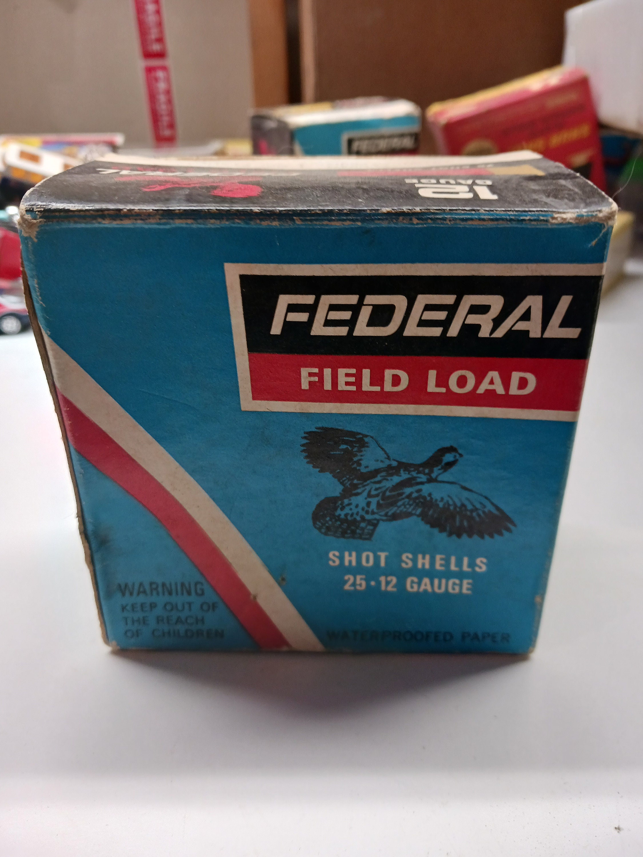 Ammo Box Empty Federal 12 Gauge Shot Gun Shell Empty Box 1960s - Etsy