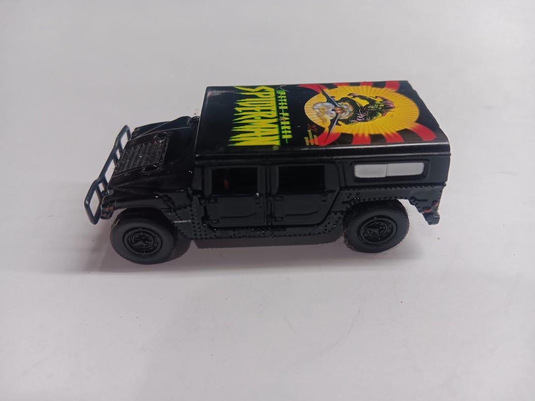 Johnny Lightning Spiderman Hummer Humvee Diecast Car - Etsy