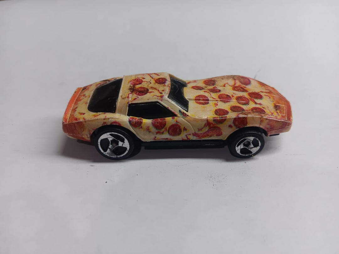 Hot Wheels Chevy Corvette Pizza Stingray Diecast Car - Etsy