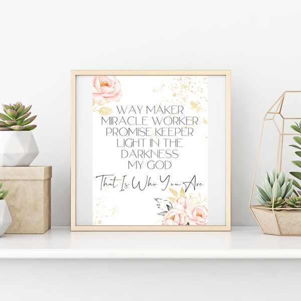 Way Maker Sign - Etsy