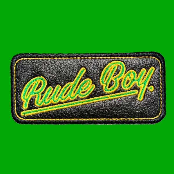 Rude Boy Patch - Etsy