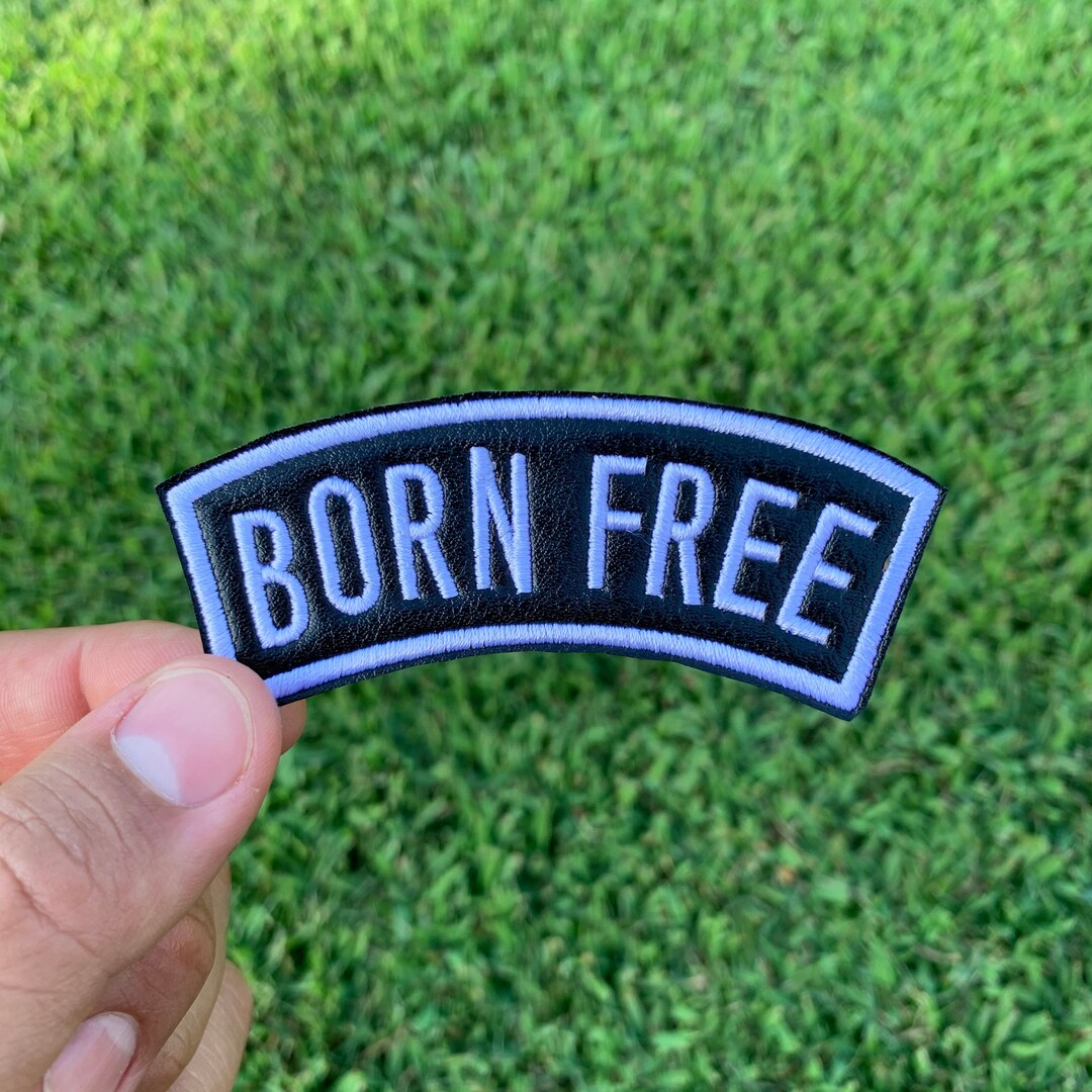 BORN FREE Patch - Etsy
