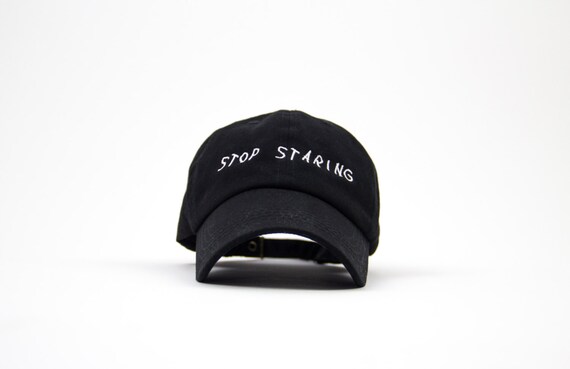 Stop Staring Hat - Etsy