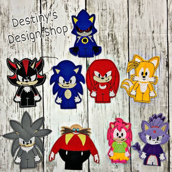 Sonic Puppet - Etsy