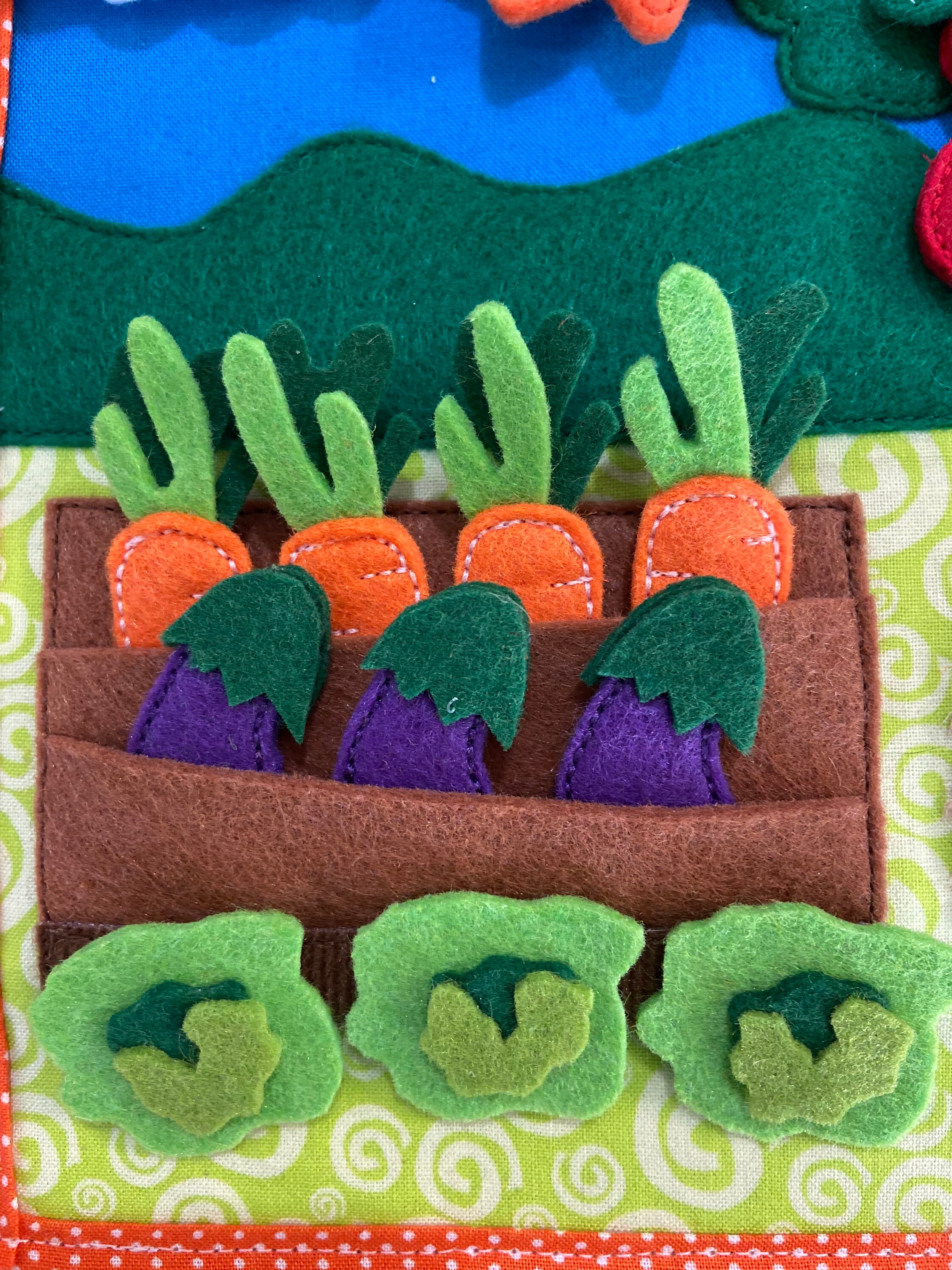 Felt Farm Quiet Book Barnyard Book Felt Animals Pretend - Etsy