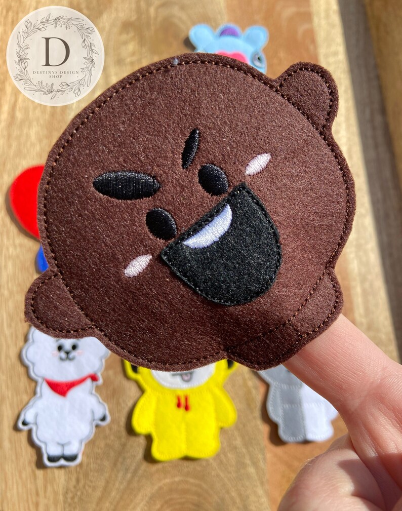 BT12 Finger Puppets Chimmy Cooky Koya Mang RJ Shooky Tata Van - Etsy