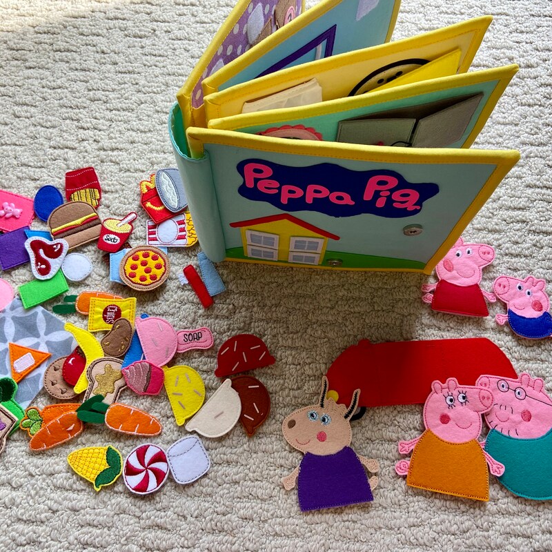 Montessori Felt Book - Etsy