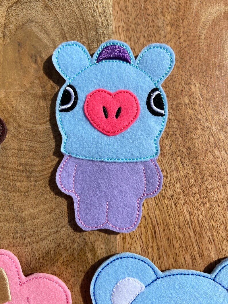 BT12 Finger Puppets Chimmy Cooky Koya Mang RJ Shooky Tata Van - Etsy