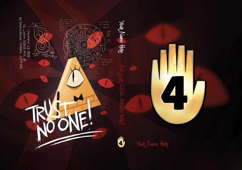 Gravity Falls Notebook / Journal - Etsy