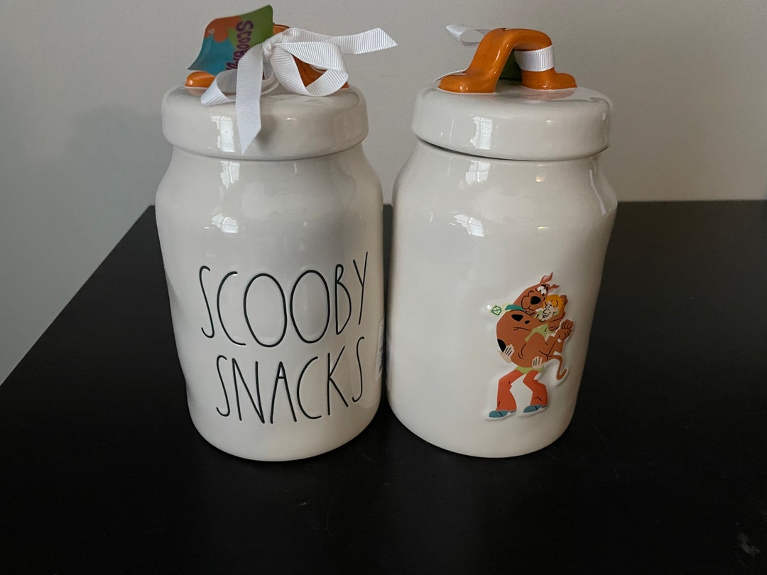 Rae Dunn Scooby Doo, Ruh Roh Mugs DS, Scooby Snacks Canister-please ...