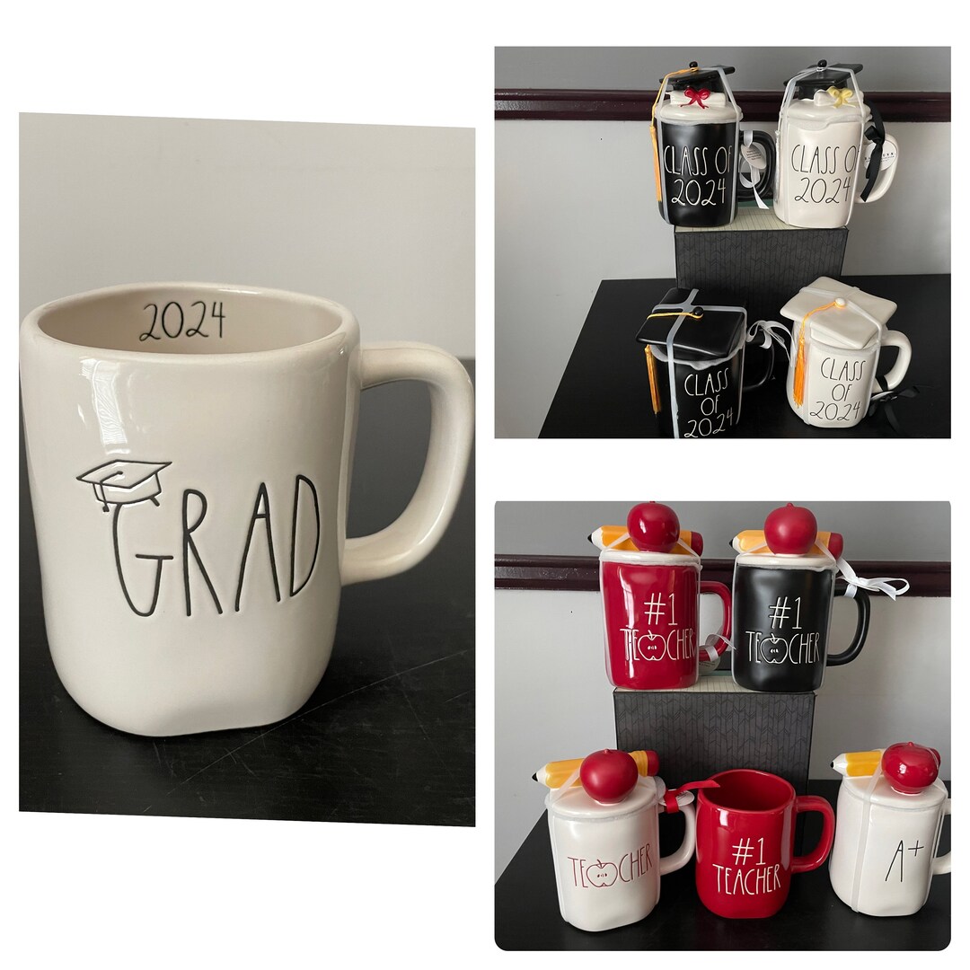Rae Dunn 1 Teacher, Class of 2024 Mugs Click on the Drop Down Menu and ...