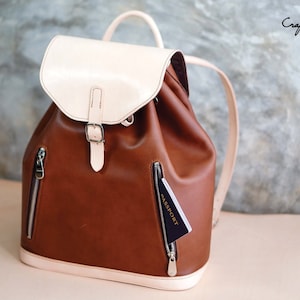 Leather Bag Pattern (PDF Files): Backpack (with How to Guide) - Etsy
