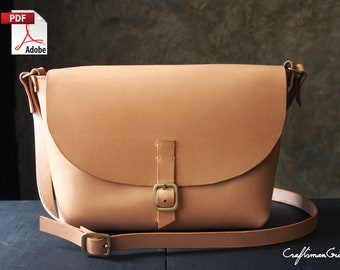 Leather Bag Pattern PDF Files: Backpack with How to Guide | Etsy