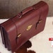Leather Bag Pattern (PDF Files): Triple Deck Briefcase (with How to ...