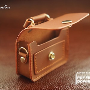 Leather Bag Pattern (PDF Files): Micro Satchel (with How to Guide) - Etsy