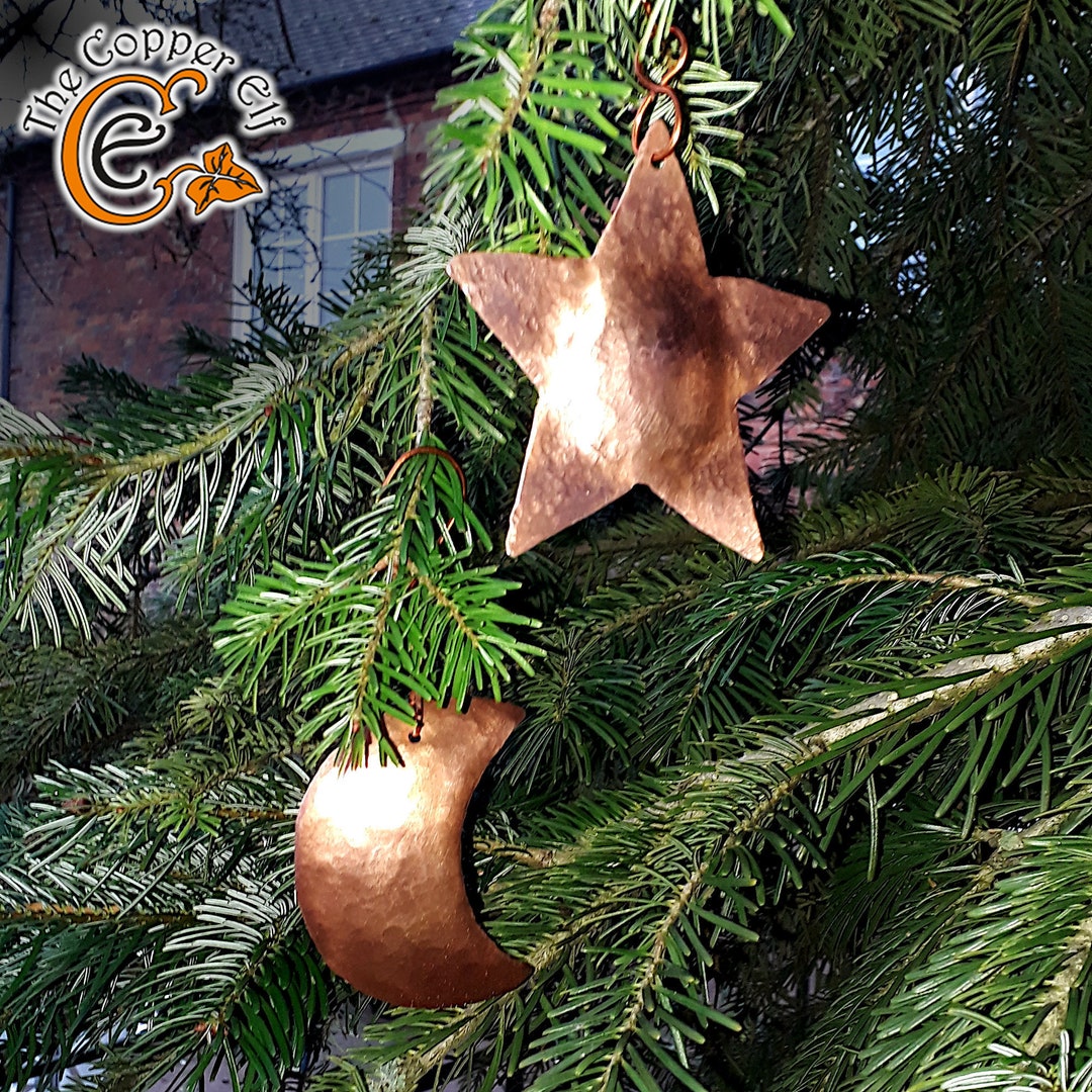 Copper Tree Decorations - Etsy