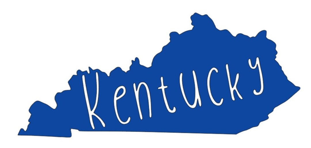 Kentucky Vinyl Sticker - Etsy