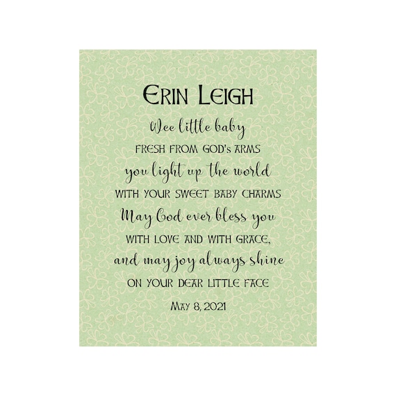 Irish Baptism Quotes