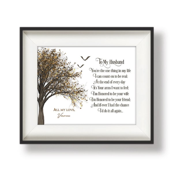 Anniversary Poem to My Husband - Etsy