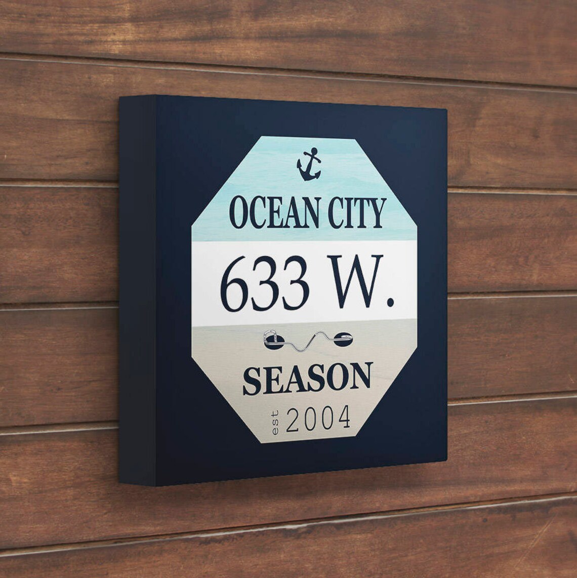 Beach House Gift Personalized Sign Shore House Decor | Etsy