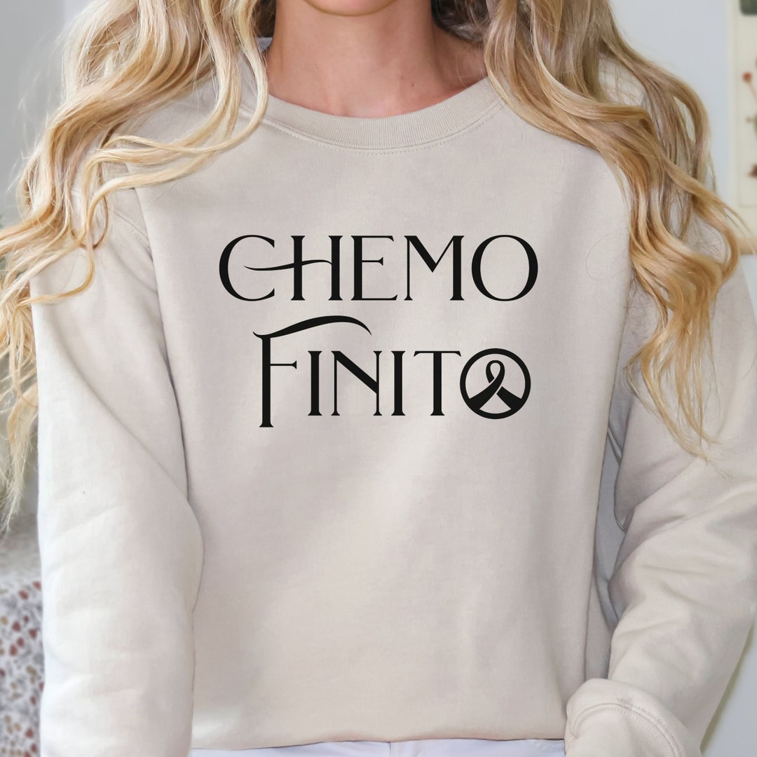 Last Day of Chemo Sweatshirt, Chemo Gift for Women, Cancer Shirt Funny ...