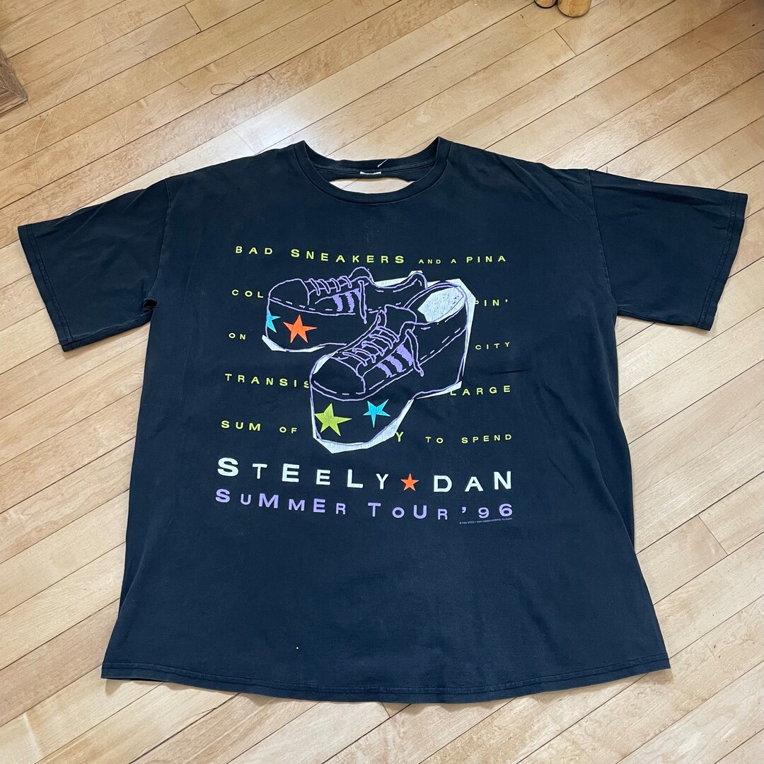Vintage 1996 Steely Dan Concert T-shirt - Etsy