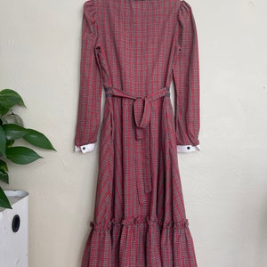 Vintage Gunne Sax Red Plaid Holiday Dress - Etsy