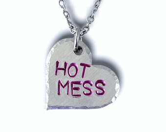Hot Mess Necklace - Etsy