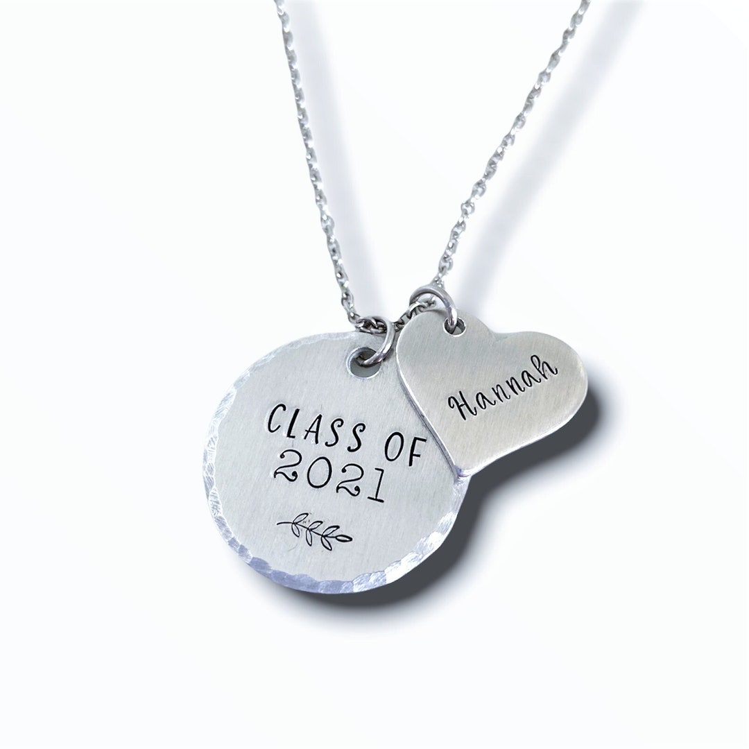 Class of 2023 Necklace, High School Grad Gift, College, Personalized ...