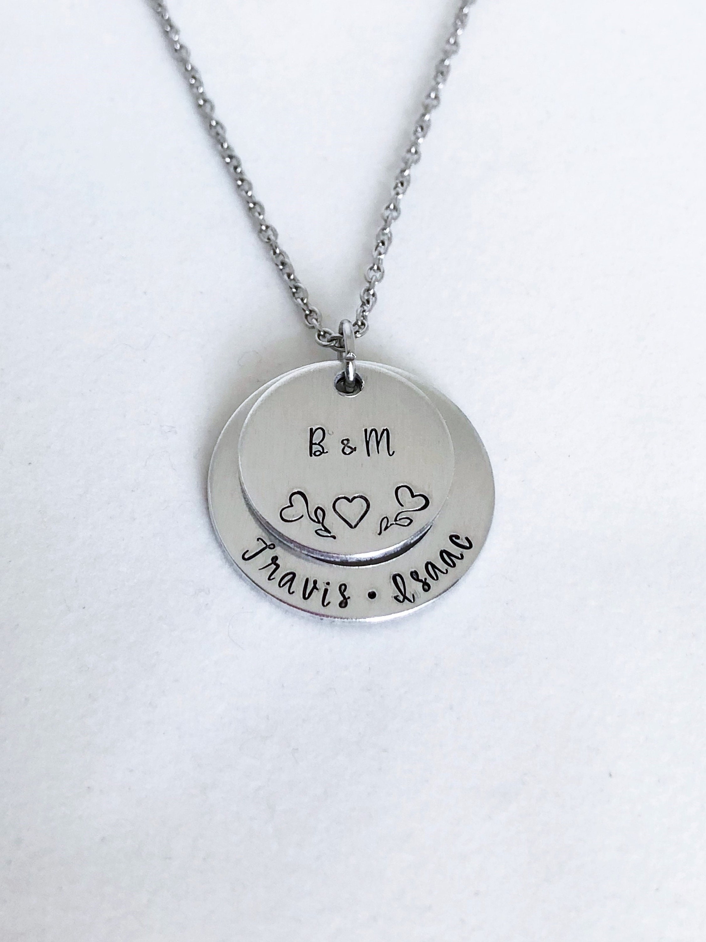 Family Necklace With Names, Mom Jewelry, Personalized Mom Necklace ...
