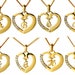 ZOE Gold Name Necklace Personalized Jewellery Free Gift - Etsy