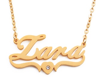 Zara name locket store