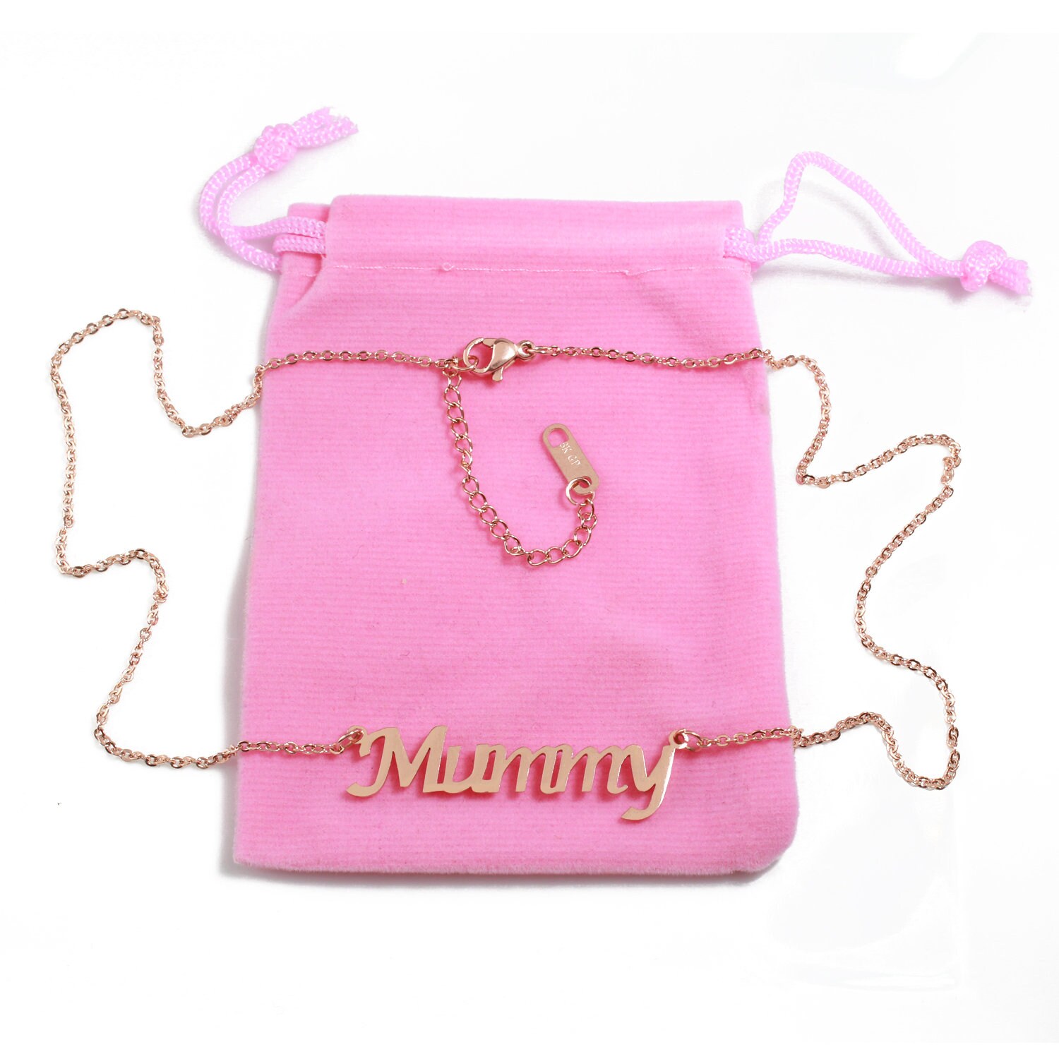 Mummy Necklace -rose Gold Plated-baby Shower Gift -mum to Be Gift ...