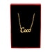 Coco - Name Necklace - Rose Gold/gold/silver Tone - Free Gift Box & Bag ...