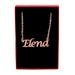 ELENA Personalized Name Necklace 18k Rose Gold/gold Plated/silver Tone ...
