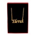 ELENA Personalized Name Necklace 18k Rose Gold/gold Plated/silver Tone ...