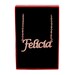 FELICIA Personalized Name Necklace 18k Rose Gold/gold - Etsy