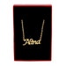 Alina Name Necklace Rose Gold/gold/silver Toned Free Gift Box & Bag ...